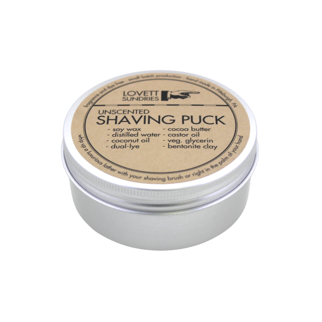 Lovett's Shaving Puck | Trace — The Zero Waste Store | Vienna, VA
